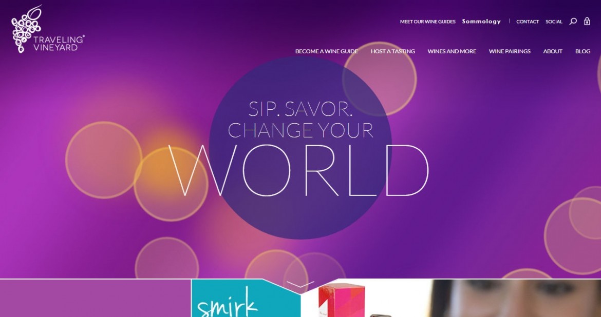 Traveling Vineyard - CSS Nectar Web Design Awards CSS Gallery