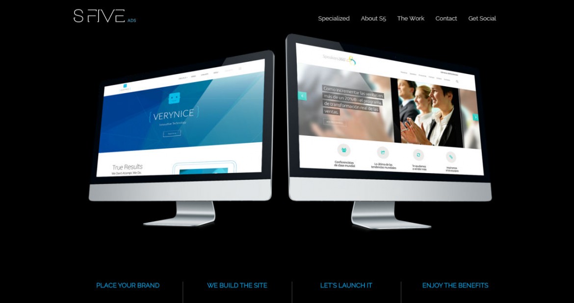 S FIVE ads - CSS Nectar Web Design Awards CSS Gallery