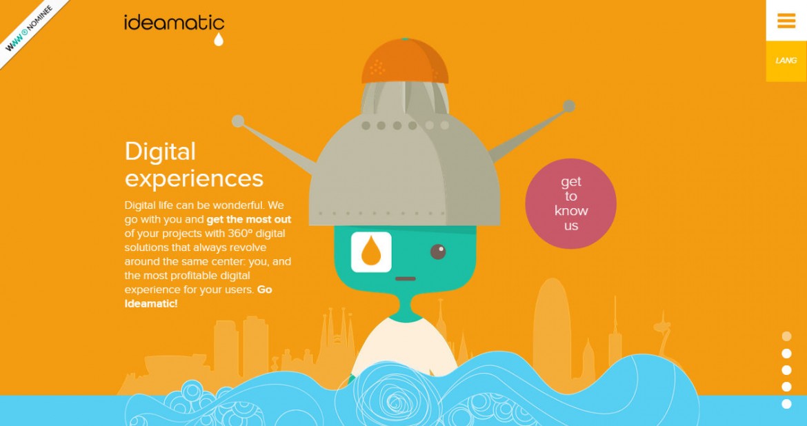 Ideamatic Digital Experiences - CSS Nectar Web Design Awards CSS Gallery