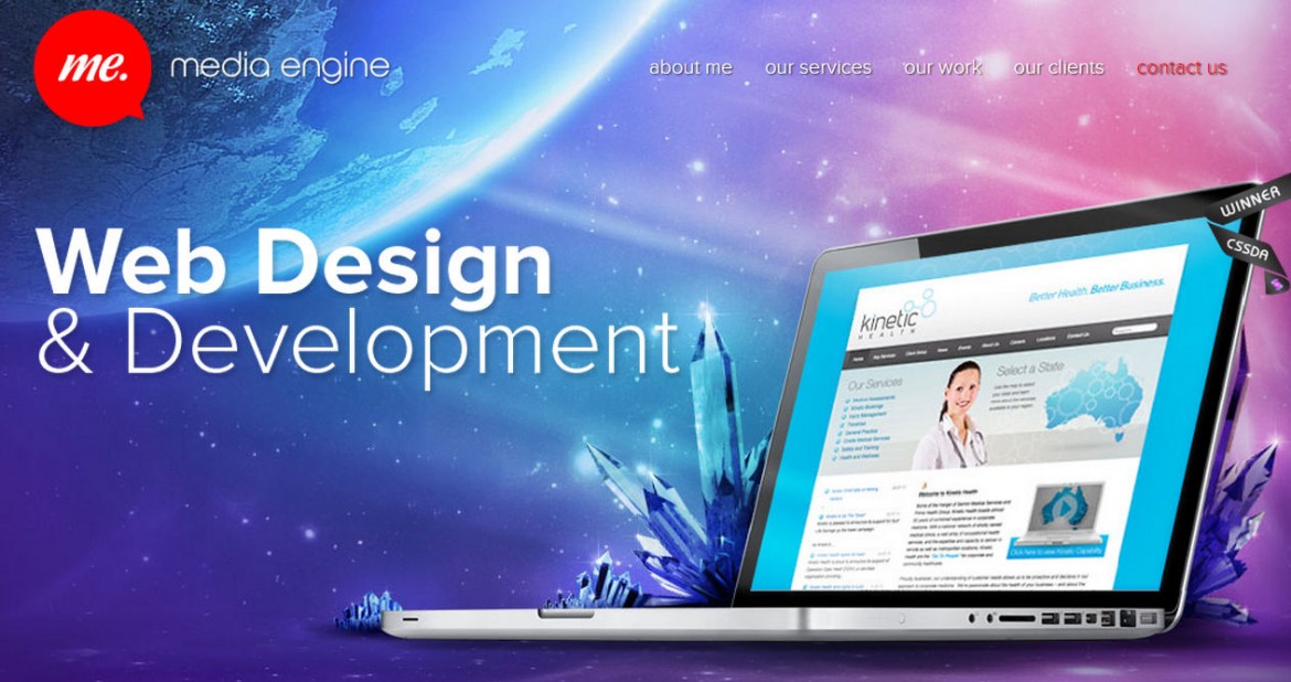 Media Engine - CSS Nectar Web Design Awards CSS Gallery