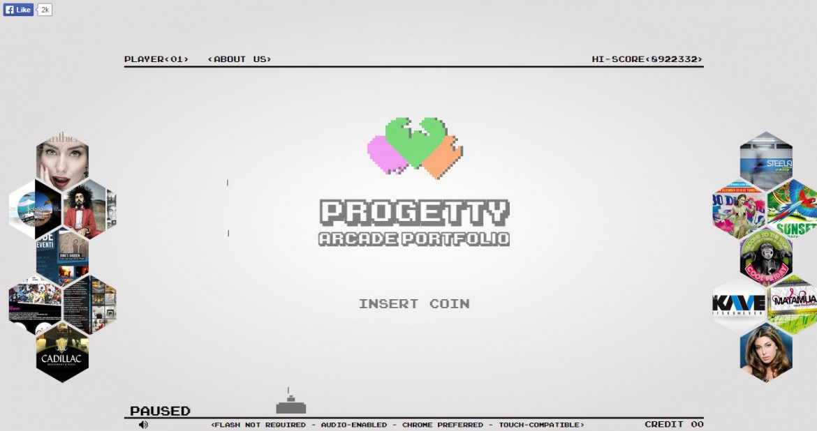 Progetty Studio - CSS Nectar Web Design Awards CSS Gallery