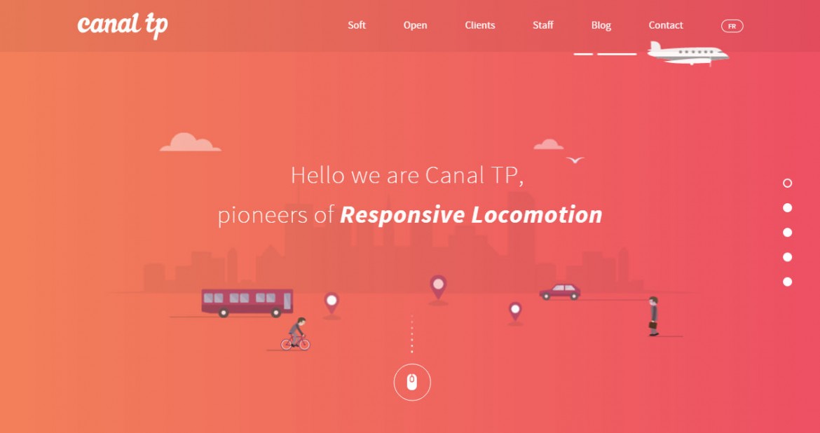 Canal TP - CSS Nectar Web Design Awards CSS Gallery