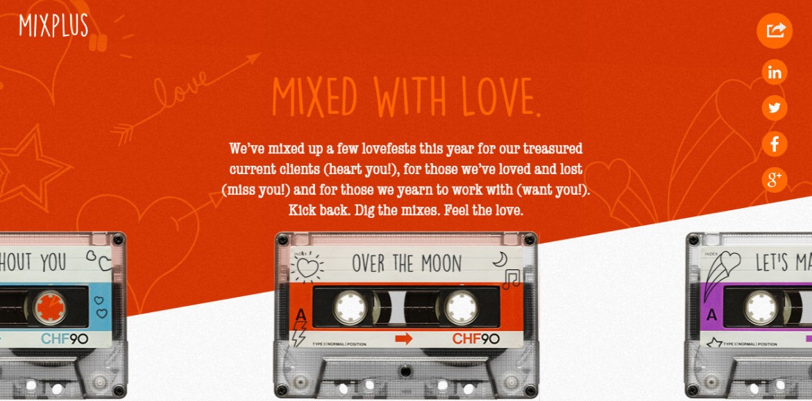 Mixplus - CSS Nectar Web Design Awards CSS Gallery