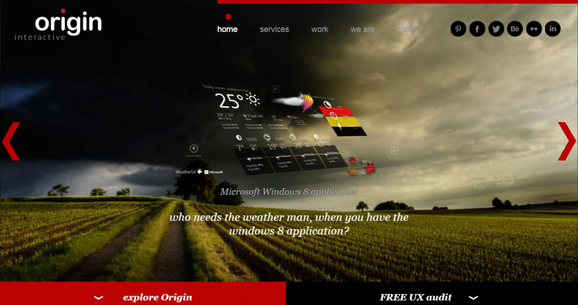 Origin Interactive - CSS Nectar Web Design Awards CSS Gallery