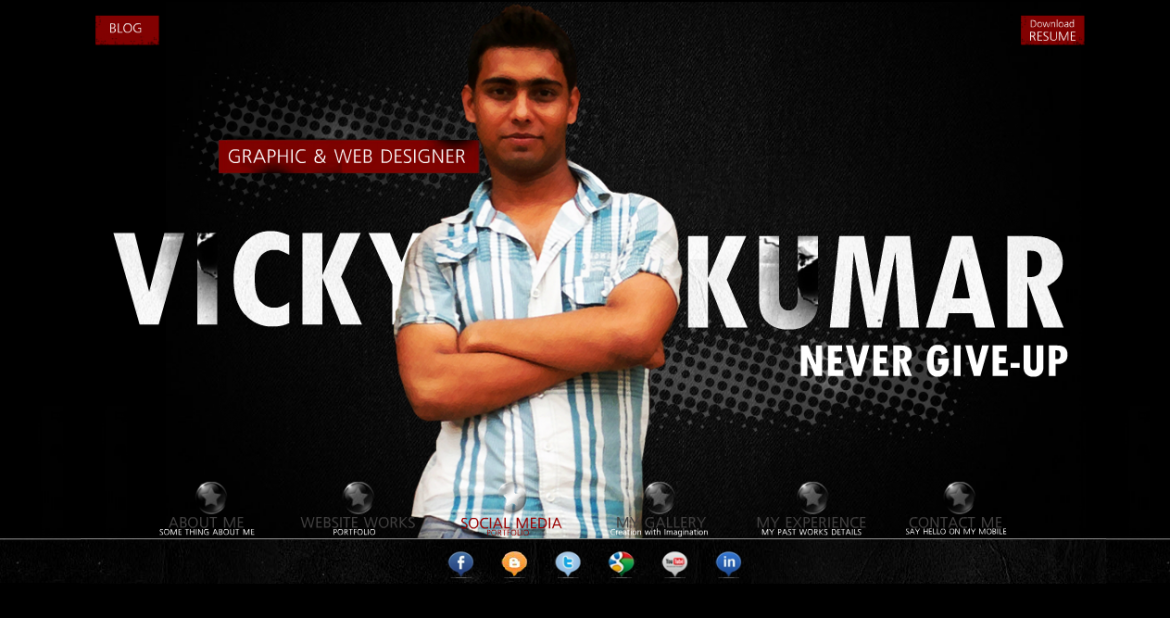 Vicky Kumar - CSS Nectar Web Design Awards CSS Gallery