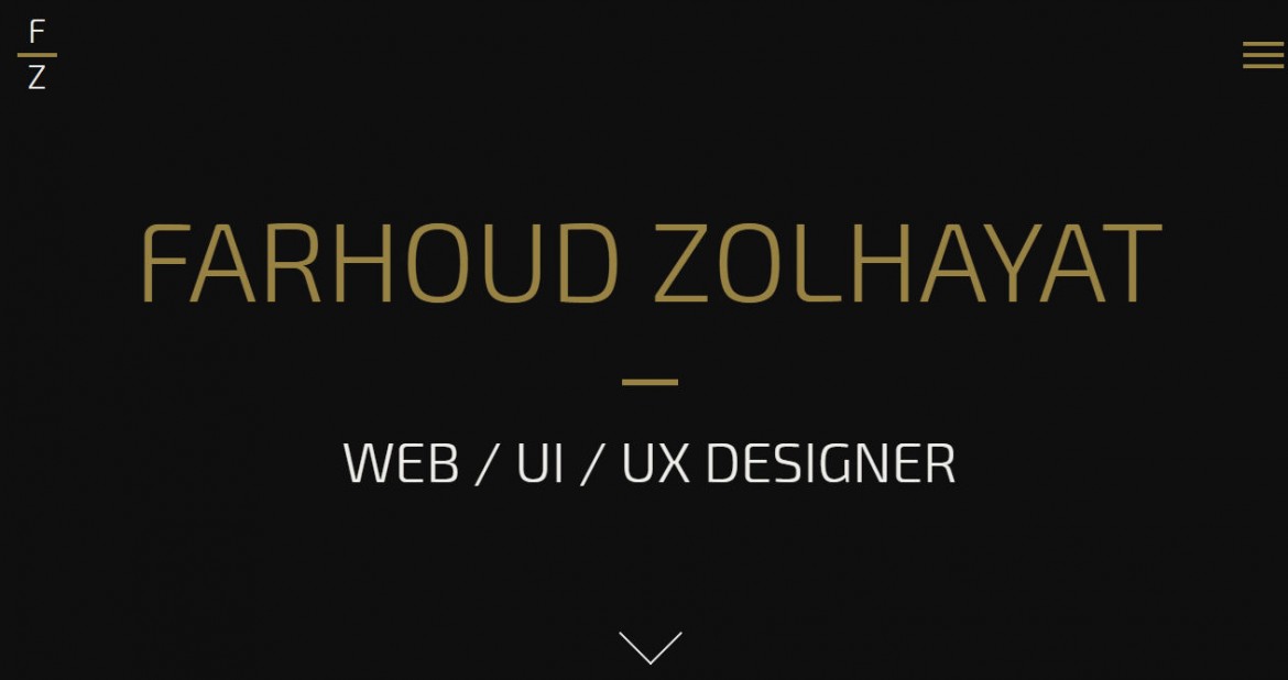 Farhoud Zolhayat - CSS Nectar Web Design Awards CSS Gallery