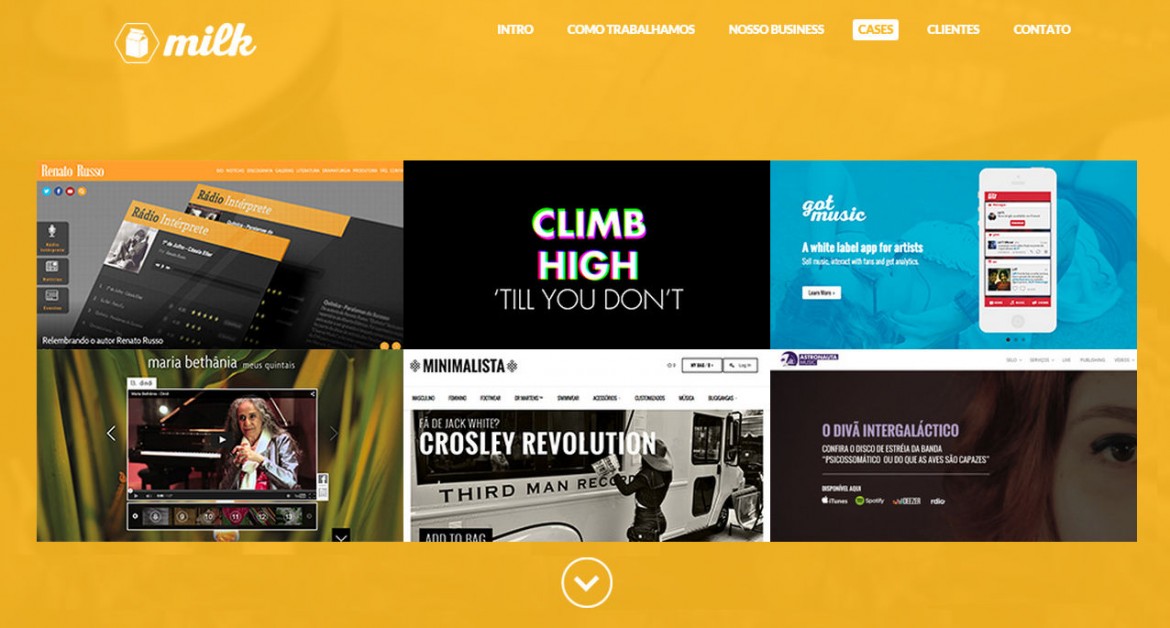 Milk Agêncy - CSS Nectar Web Design Awards CSS Gallery
