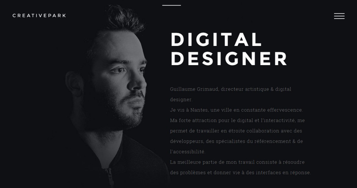Creativepark Css Nectar Web Design Awards Css Gallery