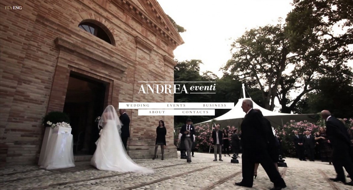 Andrea Eventi - CSS Nectar Web Design Awards CSS Gallery