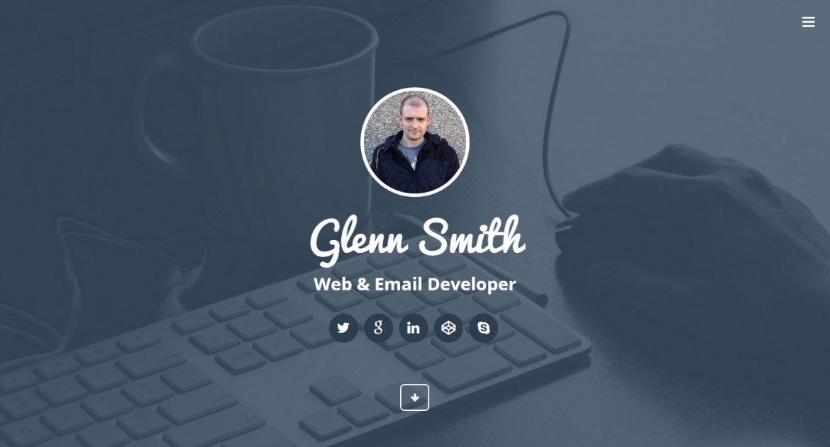 Glenn Smith Portfolio - CSS Nectar Web Design Awards CSS Gallery
