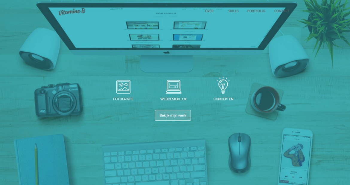Vitamine B — Visual Design - CSS Nectar Web Design Awards CSS Gallery