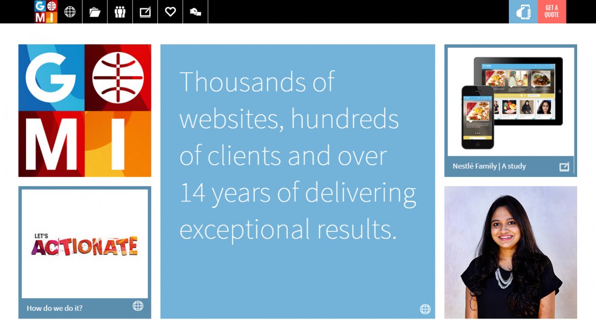 Global Media Insight - CSS Nectar Web Design Awards CSS Gallery