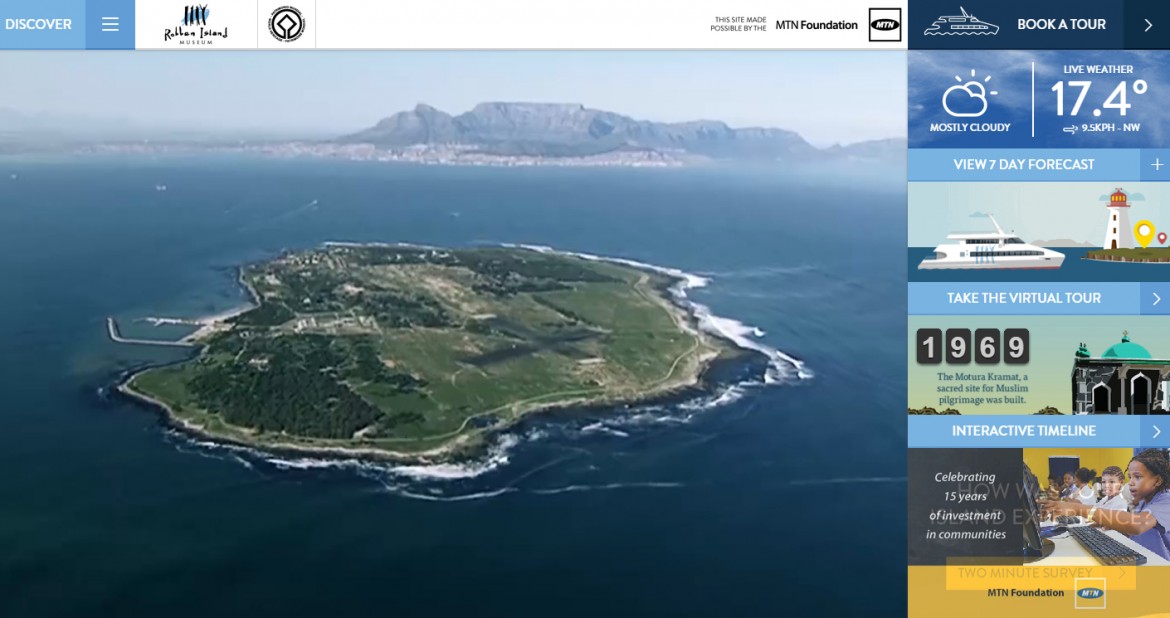 Robben Island Museum - CSS Nectar Web Design Awards CSS Gallery