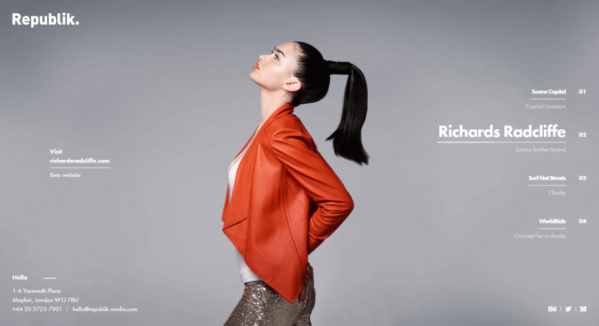 Republik Media - CSS Nectar Web Design Awards CSS Gallery