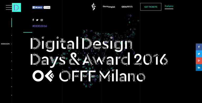 Digital Design Days - CSS Nectar Web Design Awards CSS Gallery