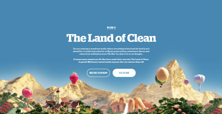Panera Land of Clean - CSS Nectar Web Design Awards CSS Gallery