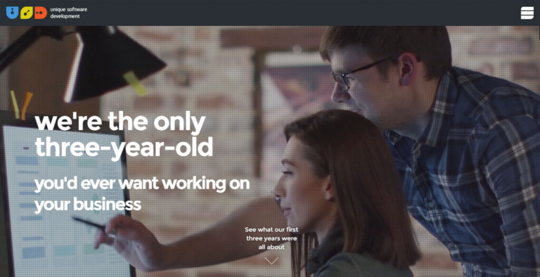 Unique Software Development - CSS Nectar Web Design Awards CSS Gallery