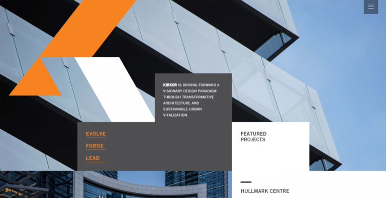 KIRKOR - CSS Nectar Web Design Awards CSS Gallery