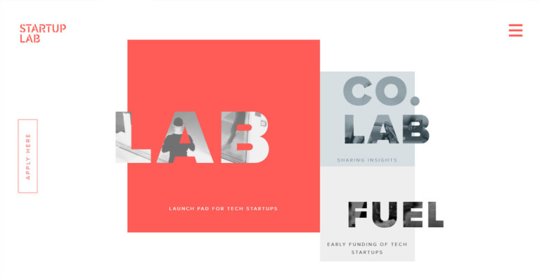 StartupLab - CSS Nectar Web Design Awards CSS Gallery