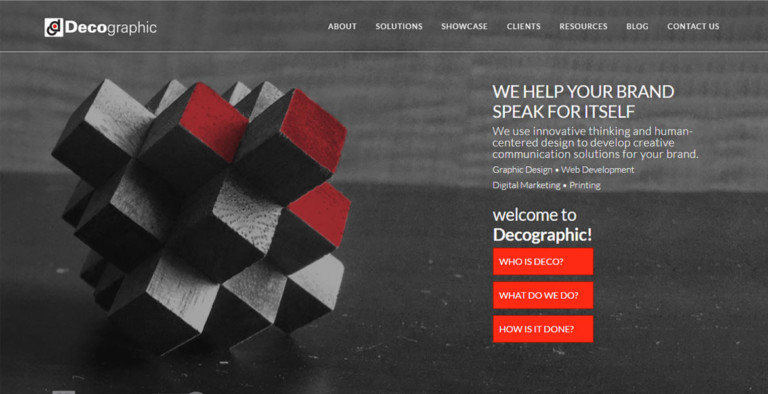 DecoGraphic - CSS Nectar Web Design Awards CSS Gallery