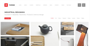 Throne - CSS Nectar CSS Gallery