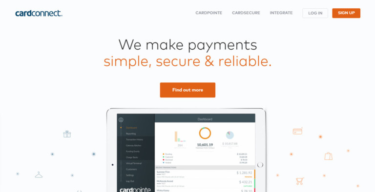 Cardconnect - CSS Nectar Web Design Awards CSS Gallery