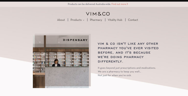Vim & Co - CSS Nectar Web Design Awards CSS Gallery