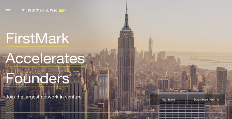 FirstMark Capital - CSS Nectar CSS Gallery