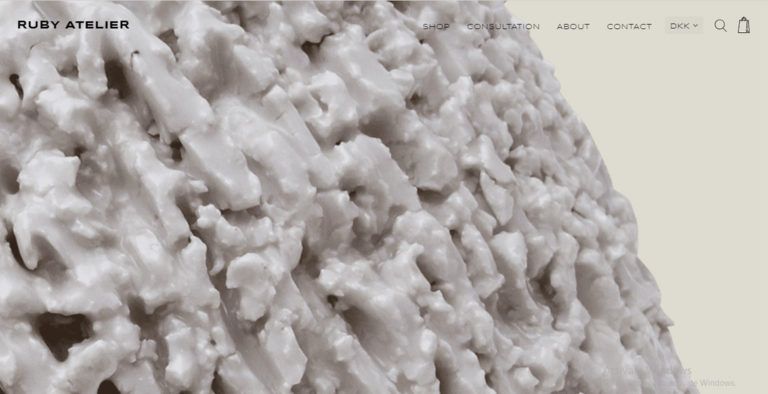 Ruby Atelier - CSS Nectar Web Design Awards CSS Gallery