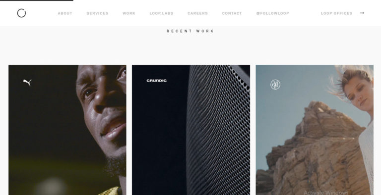 Loop - CSS Nectar Web Design Awards CSS Gallery