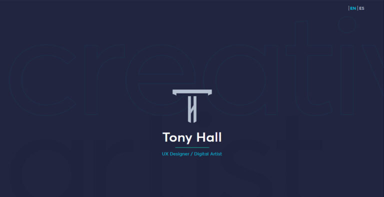 Tony Hall / UX and Creative designer - CSS Nectar Web Design Awards CSS ...