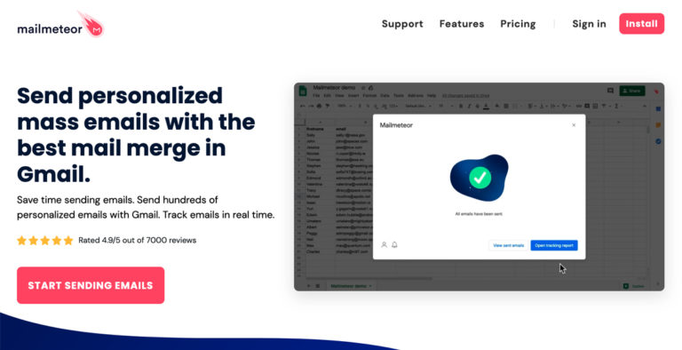 Mailmeteor - CSS Nectar Web Design Awards CSS Gallery