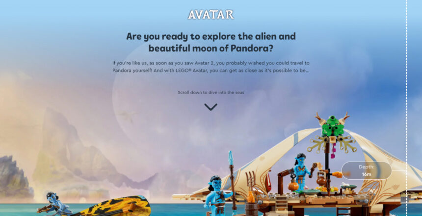 LEGO® Avatar - Build Your Bond - CSS Nectar Web Design Awards CSS Gallery