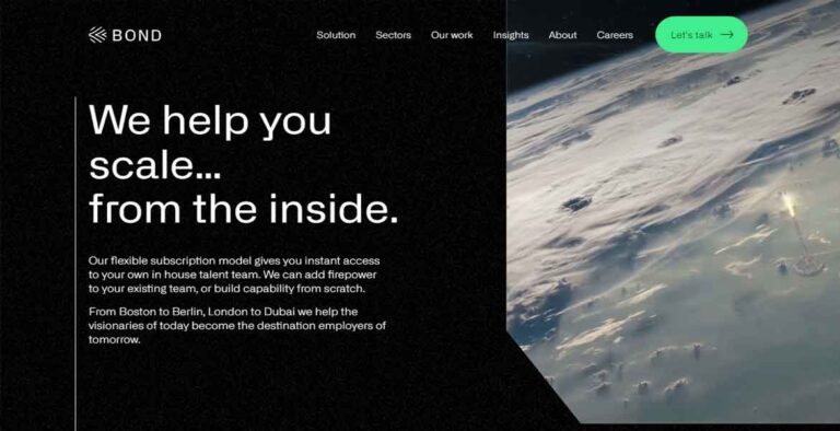 Bond Global - CSS Nectar Web Design Awards CSS Gallery