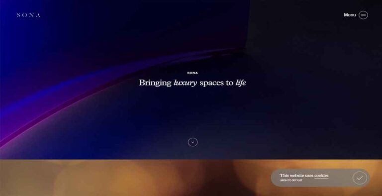 SONA Technology - CSS Nectar Web Design Awards CSS Gallery