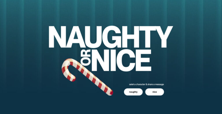 Naughty or Nice - CSS Nectar Web Design Awards CSS Gallery