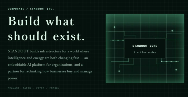 STANDOUT Inc. - CSS Nectar Web Design Awards CSS Gallery